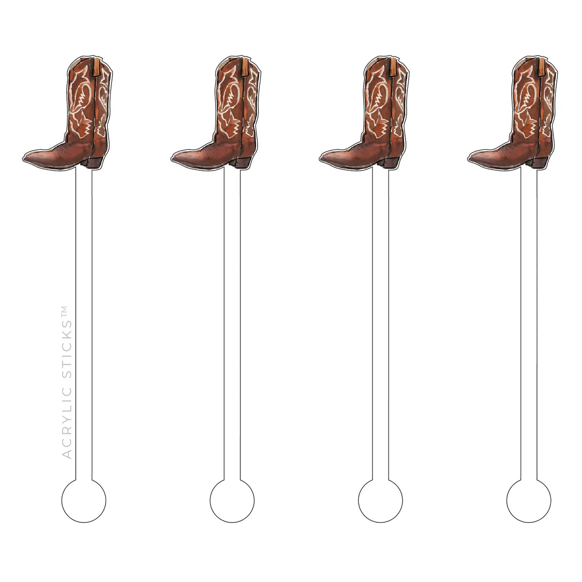 Cowboy Boot Stir Sticks – Mrs. John L. Strong
