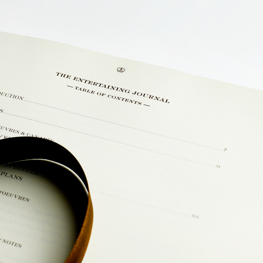 Entertaining Journal – Mrs. John L. Strong