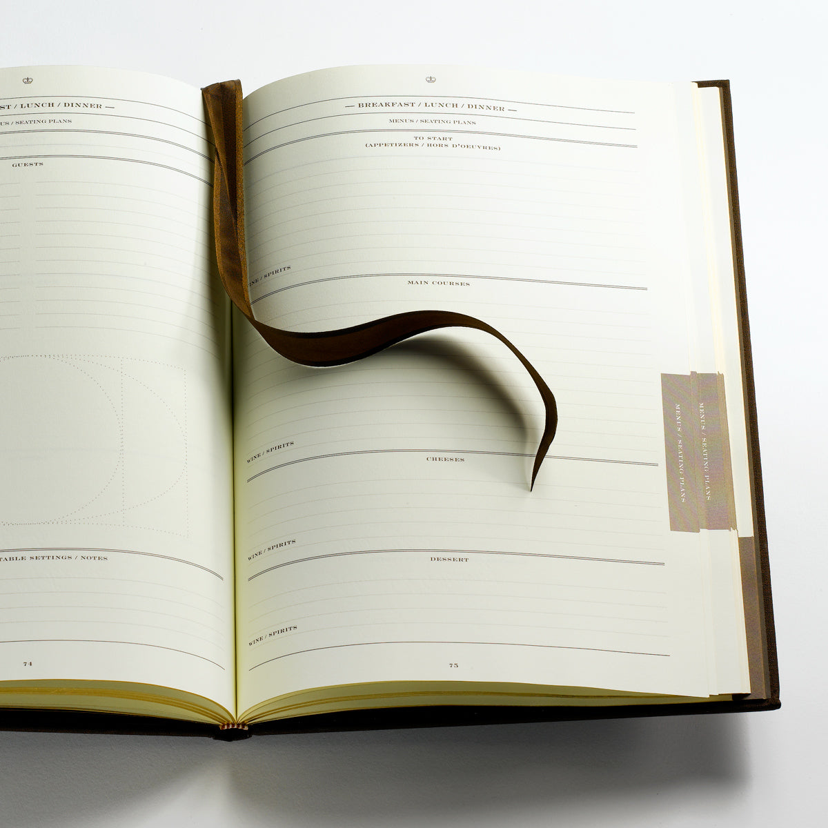 Entertaining Journal – Mrs. John L. Strong